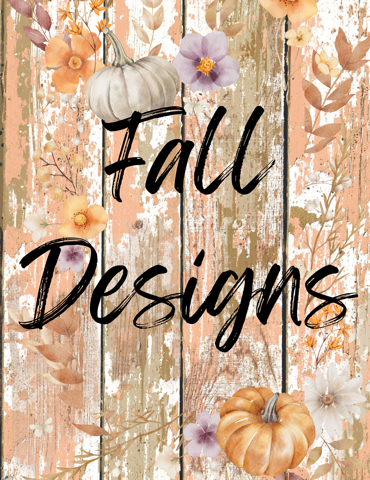 Fall Designs - Glitter & Grace